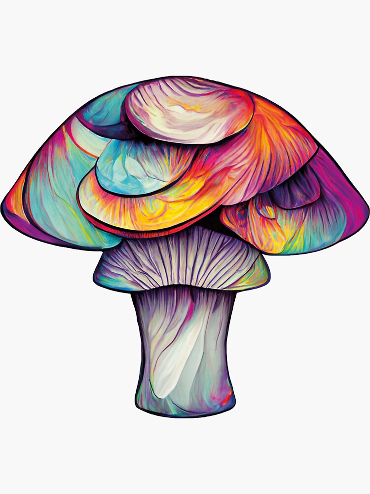 "Alien mushroom specimen #17" Sticker for Sale by utaalexander | Redbubble