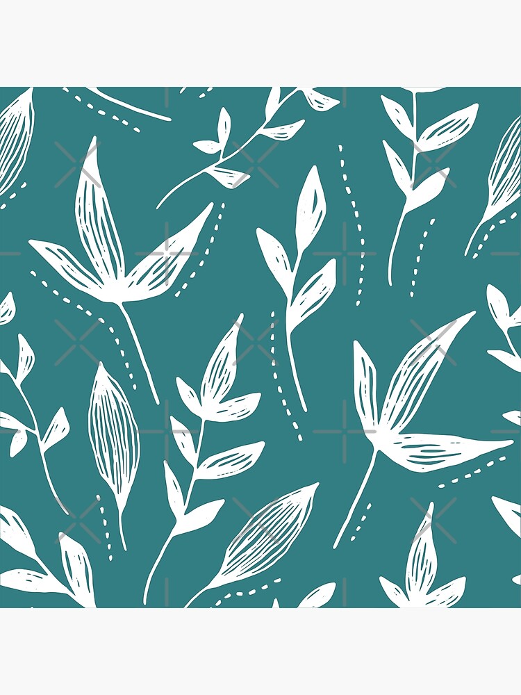 "White Leaves Design" Poster for Sale by reyamollaolla | Redbubble
