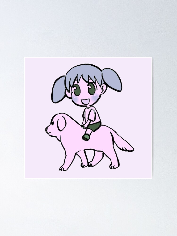 "I draw chiyo chan riding her white dog tadakichi-san / azumanga daioh ...