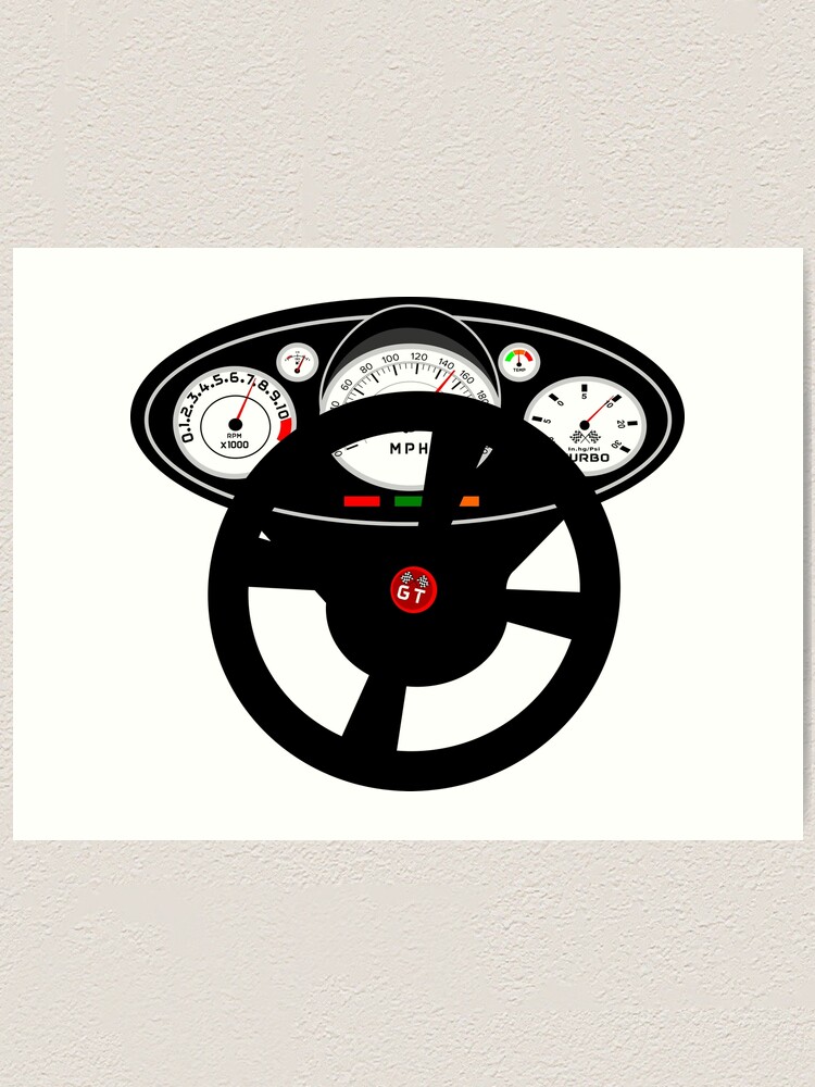 " GT,Car steering wheel, speedo,MPH,rev counter,turbo,car racing,the ...