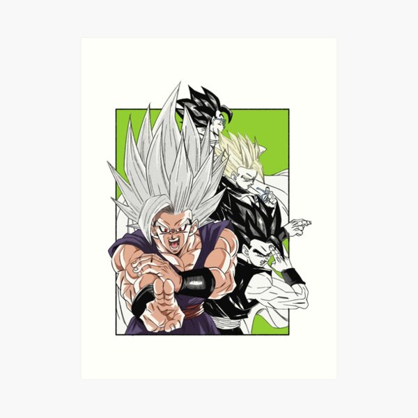 "Gohan Beast Dragon Ball Super Super Hero Forms Fanart " Art Print for ...