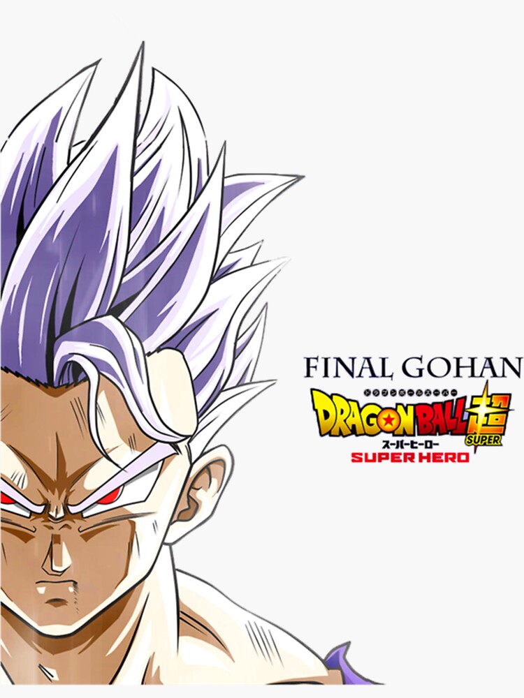 "Gohan Beast -Gohan Dragon Ball Super Hero " Sticker for Sale by ...