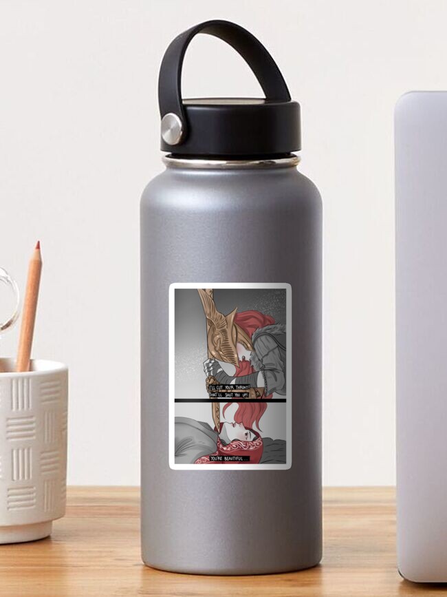 "Now, rot." Sticker for Sale by Luxlupus | Redbubble