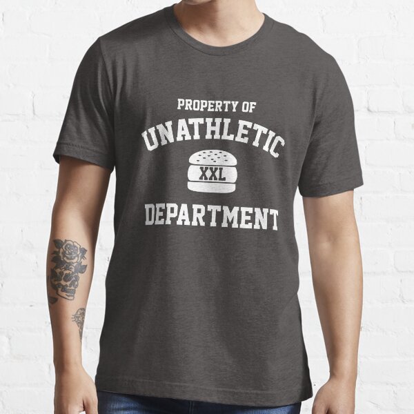 "Property of Unathletic Department" T-shirt for Sale by goodtogotees ...