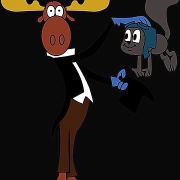 "Bullwinkle" Sticker for Sale by GertrudeSinger | Redbubble