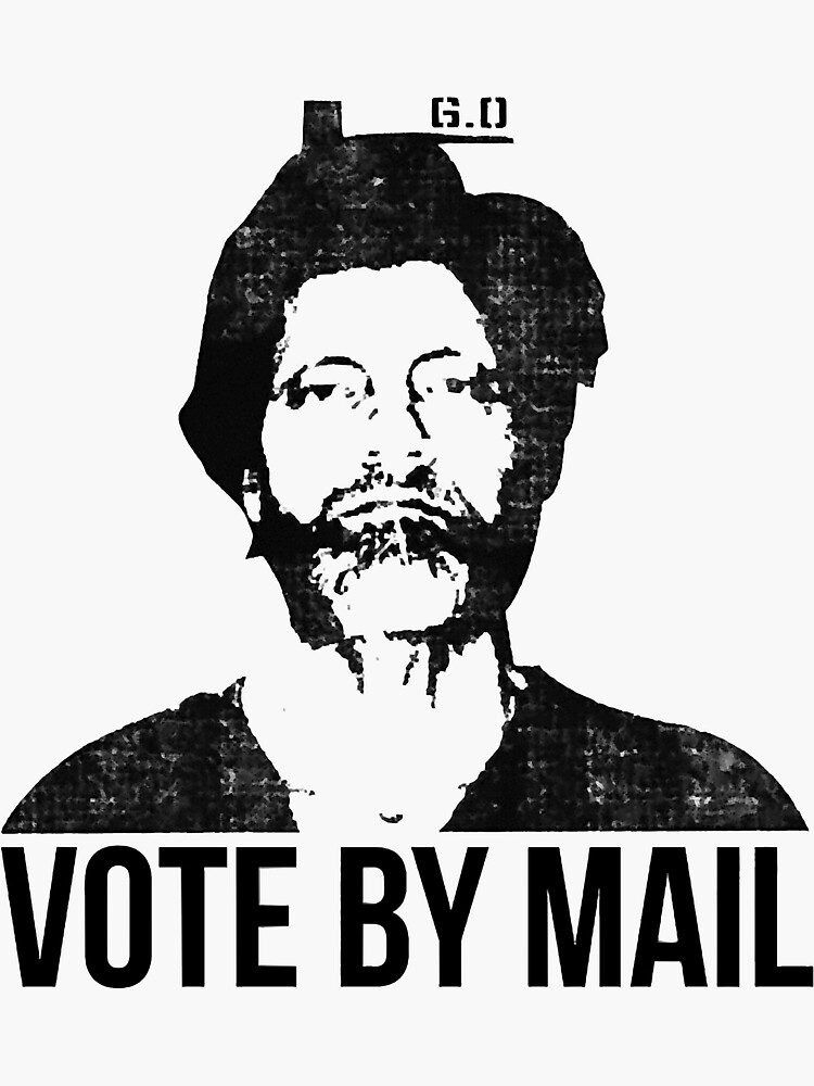 "Vote-by-mail-ted-k---vote-mail-Essential-T-Shirt" Sticker for Sale by DavidLance1 | Redbubble