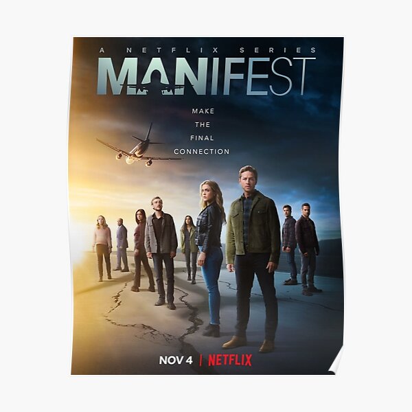 "MANIFEST" Poster for Sale by SATOXX | Redbubble