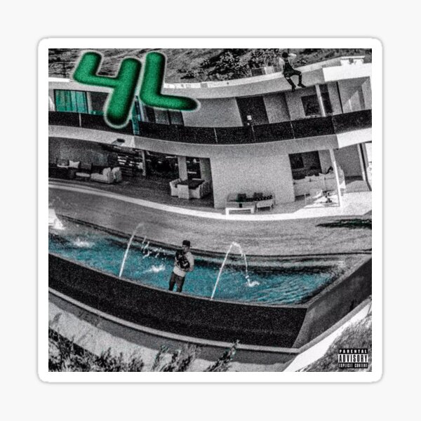 "4L 4l" Sticker for Sale by ClarenceWigh | Redbubble