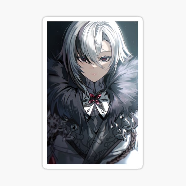 "Arlecchino The Knave Genshin Impact" Sticker for Sale by olivialewis23 ...