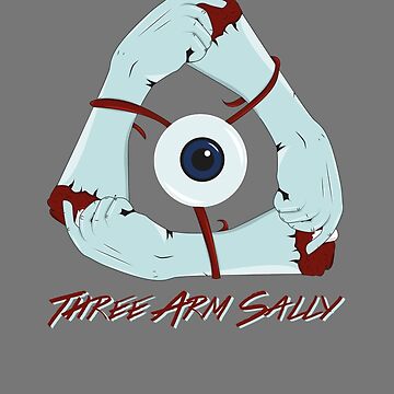 "Three Arm Sally" Sticker for Sale by Becky Hayes | Redbubble