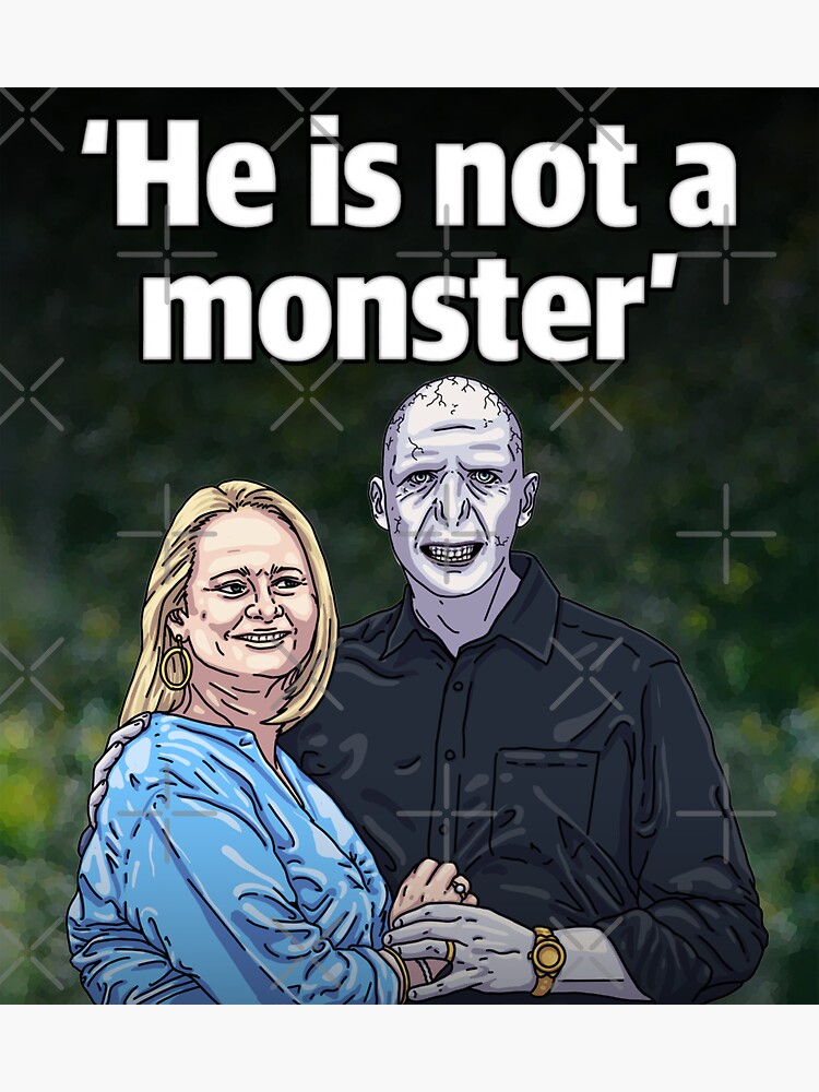 "DUTTON - He is not a monster" Sticker for Sale by plsdontbuythis ...