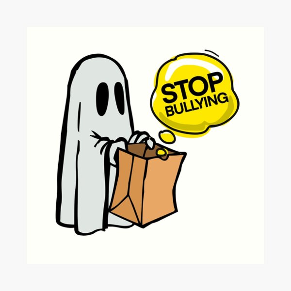 "Boo to bullying, Stop bullying, anti bullying awareness ghost ...