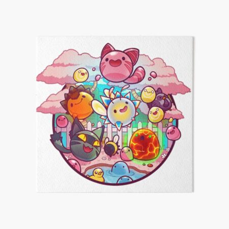 "slime rancher #01 collection - slime rancher" Art Board Print for Sale ...
