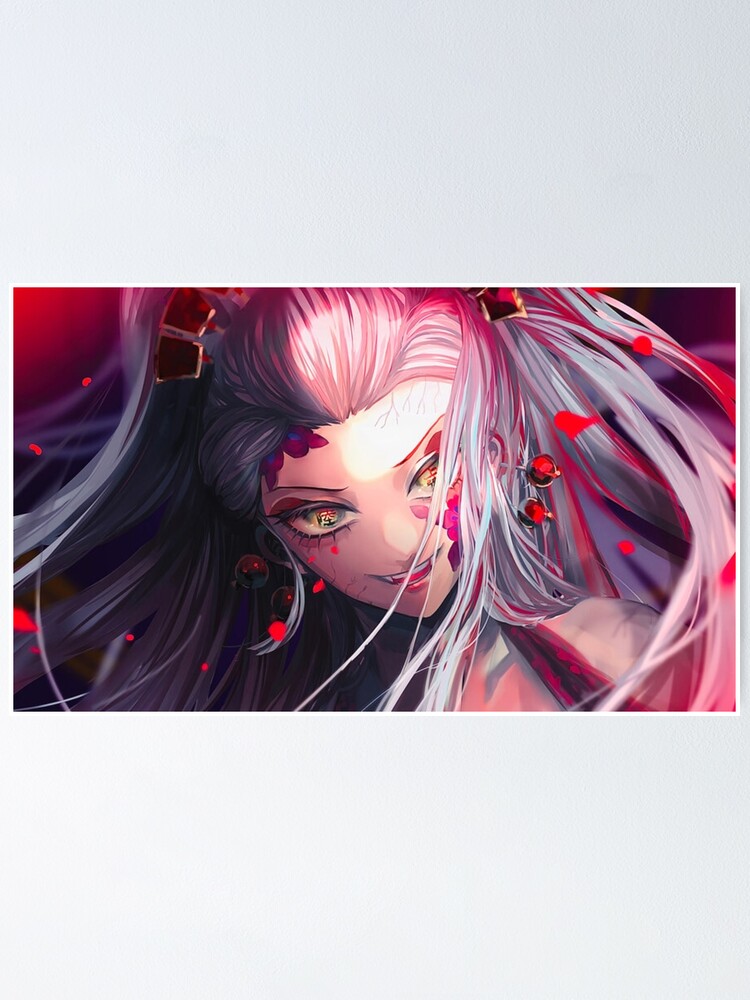 " Demon Slayer Daki Upper Demon" Poster for Sale by DaturaSnake | Redbubble