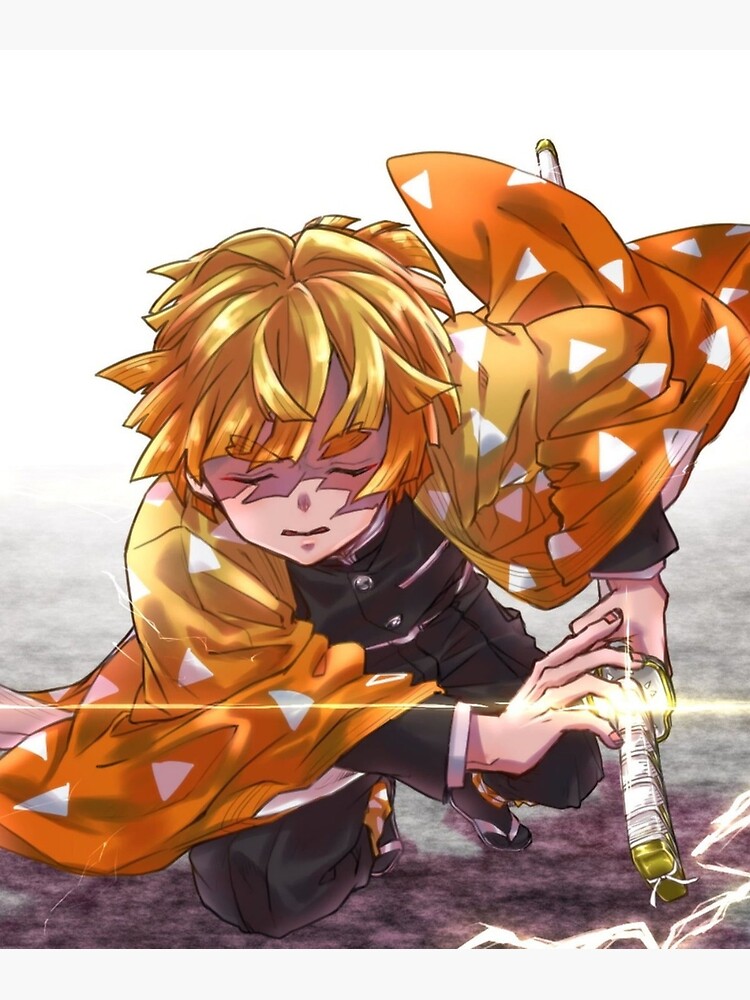 Lámina fotográfica «Demon Slayer Zenetsu Trueno Respiración» de ...