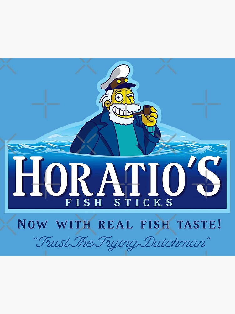 "Horatio's Fish Sticks" Poster for Sale by alhern67 | Redbubble