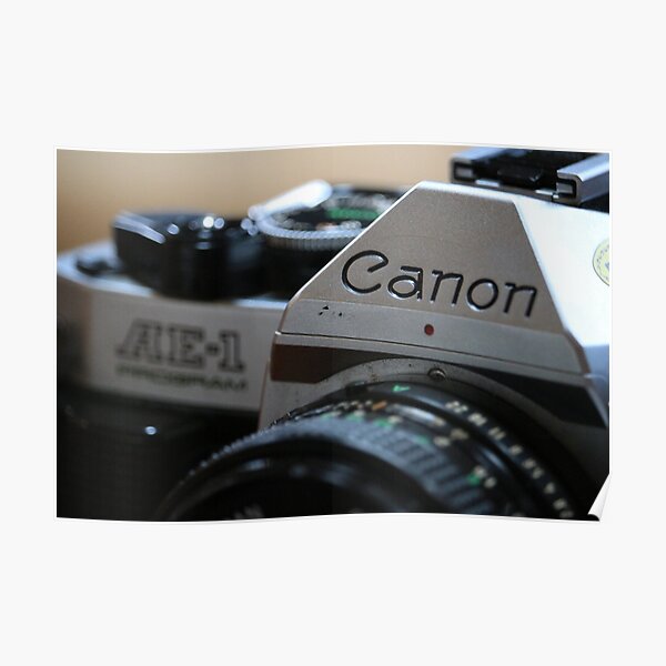 "Canon AE-1" Poster for Sale by cdnash | Redbubble