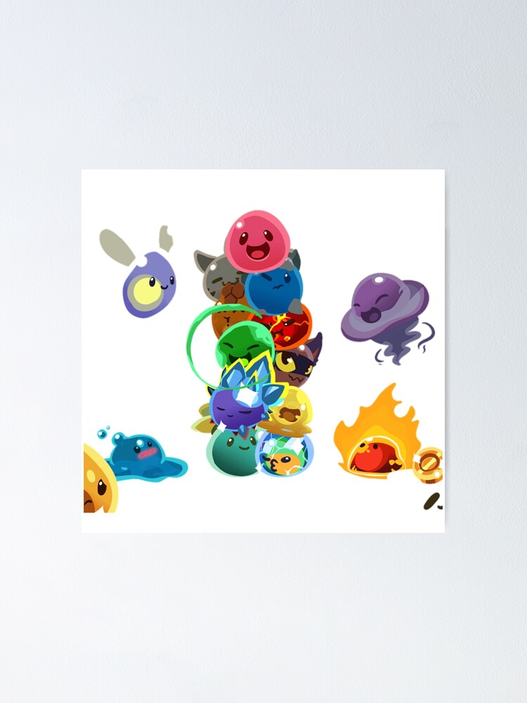 "slime rancher #02 collection - slime rancher" Poster for Sale by ...