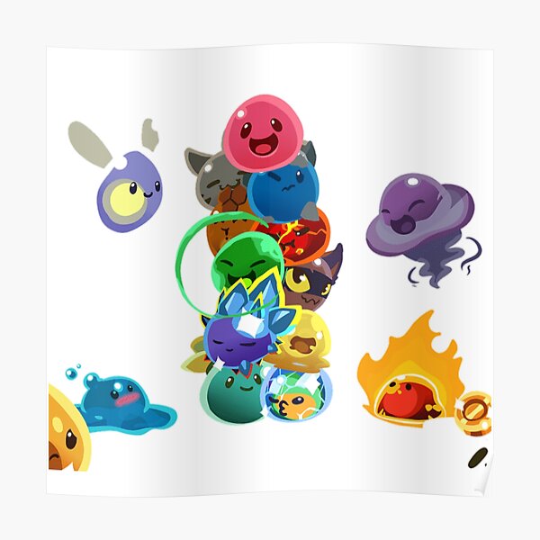 "slime rancher #02 collection - slime rancher" Poster for Sale by ...