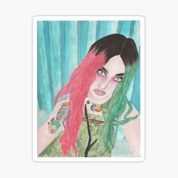 "Adore Delano Drag Con Watercolour" Sticker for Sale by b0rn1e | Redbubble