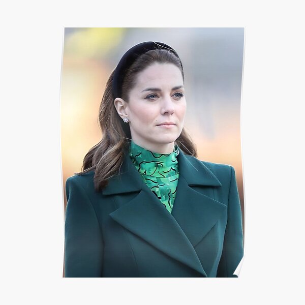 "Kate Middleton Poster Poster, Gift For Boyfriend Poster Poster, Kate ...