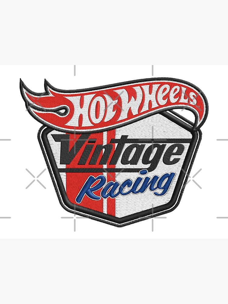 "Hot Wheels Vintage Racing Cars Logo Red Y2K" Art Print for Sale by ...