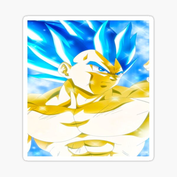 "Vegeta" Sticker for Sale by SatourHM | Redbubble