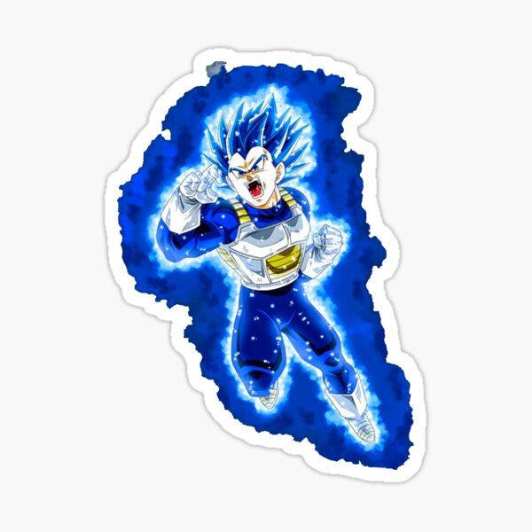 "Vegeta" Sticker for Sale by SatourHM | Redbubble