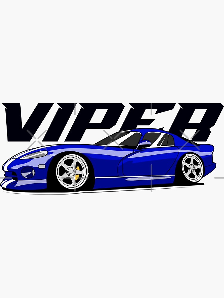 "Viper Stanced" Sticker for Sale by shketdesign | Redbubble