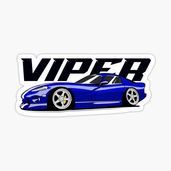 "Viper Stanced" Sticker for Sale by shketdesign | Redbubble