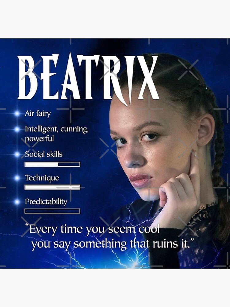 "BEATRIX - Air Fairy - Fate The Winx Saga" Poster for Sale by Artwala75 ...