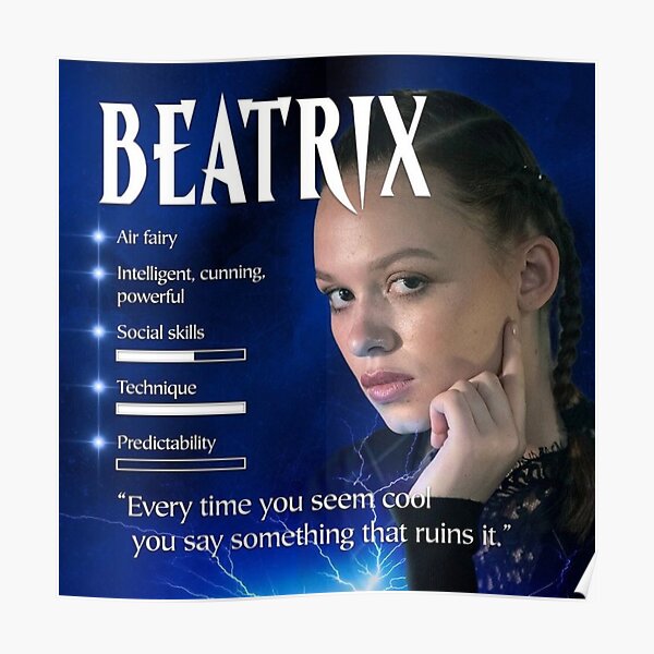 "BEATRIX - Air Fairy - Fate The Winx Saga" Poster for Sale by Artwala75 ...