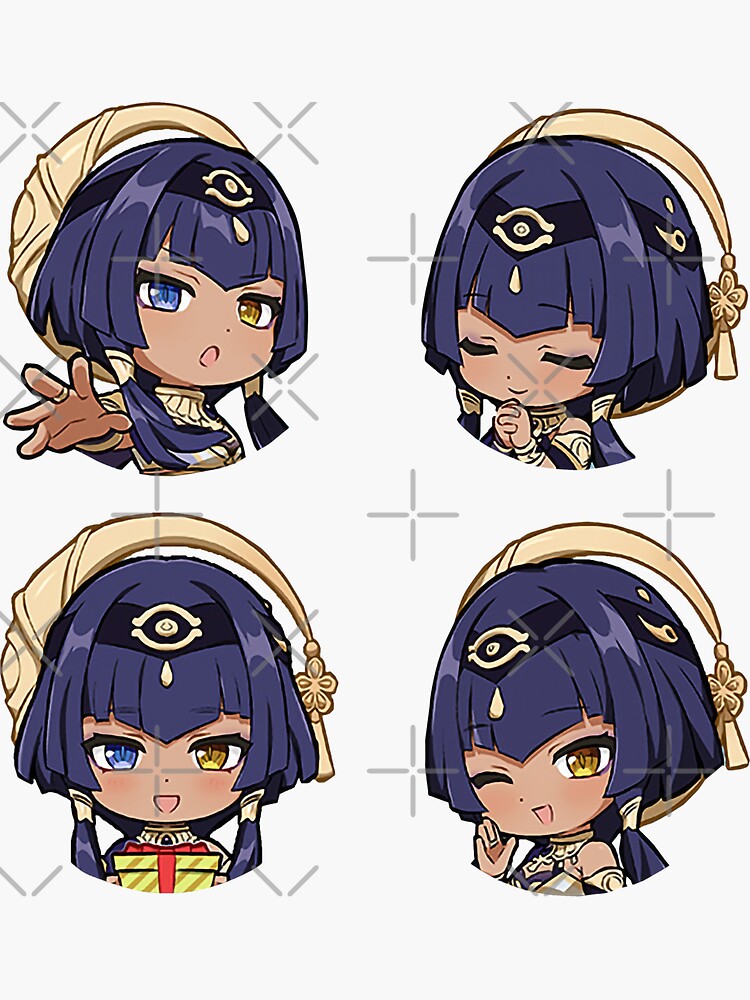 "Chibi Candace - Genshin Impact" Sticker for Sale by persephonexx ...