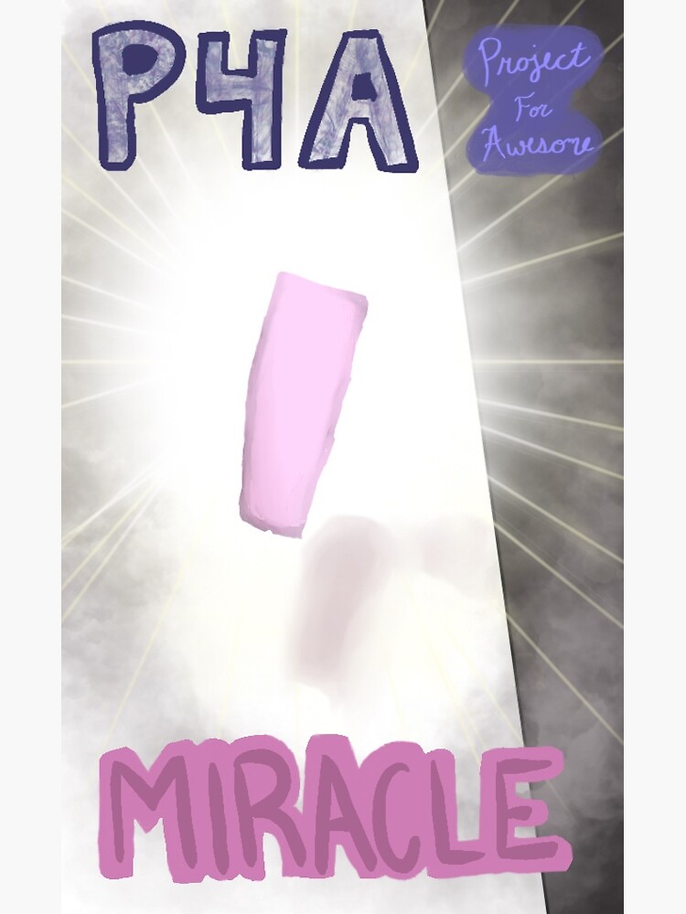 "P4A Miracle Confetti" Sticker for Sale by nebecheweba | Redbubble