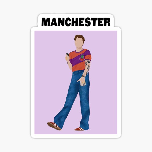 "Harry Styles Love On Tour MANCHESTER " Sticker for Sale by Yasleson1 ...