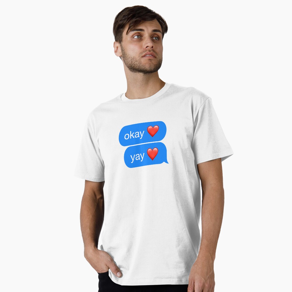 "Okay Yay Meme / Okay Yay heart" Sticker for Sale by Borg219467 | Redbubble