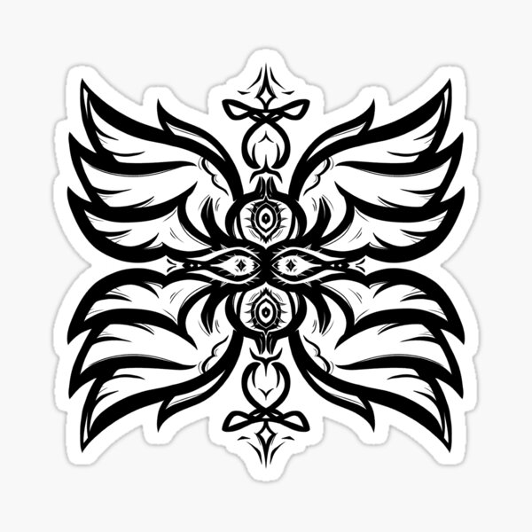 "Angel Seraphim symbol" Sticker for Sale by SandraKar | Redbubble