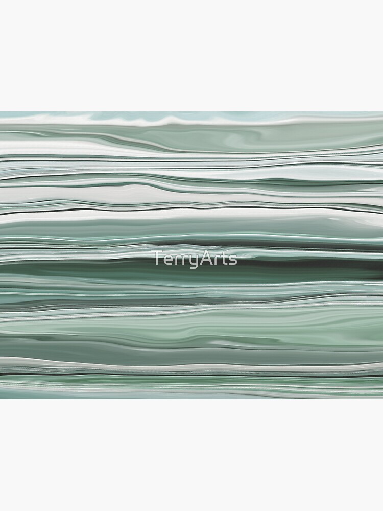 "Abstract Ocean Horizontal Lines Coastal Style Décor Beachy Vibes Art 7 ...