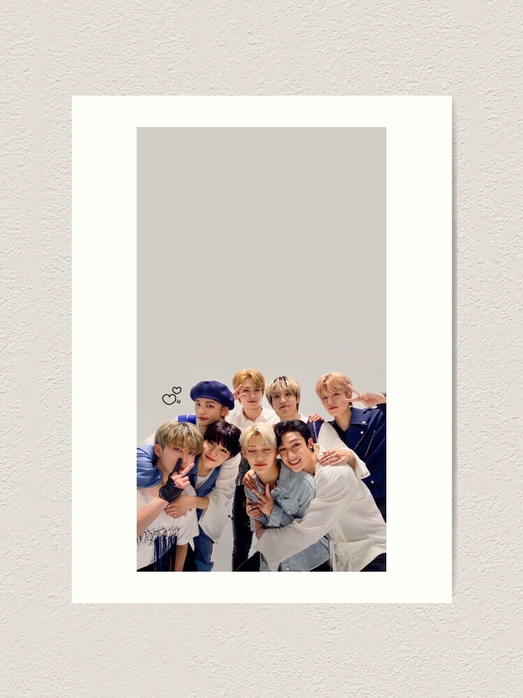 Lámina artística «Maxident STRAY KIDS vallas publicitarias SKZ LOGO ...