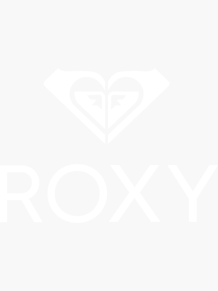 "White Surfing Girl-ROXY-Essential" Sticker for Sale by edgarblack20 ...