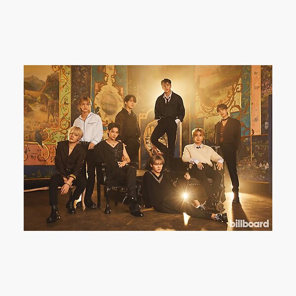 "Maxident STRAY KIDS billboards SKZ LOGO kpop circle signatures ...