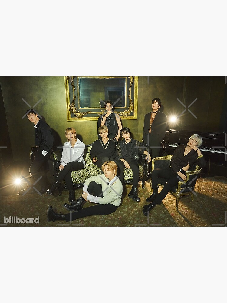 Lámina fotográfica «Maxident STRAY KIDS vallas publicitarias SKZ LOGO ...