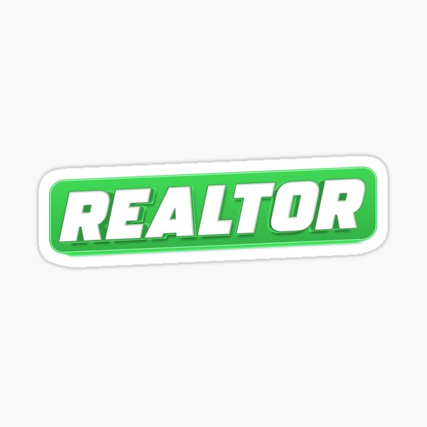 "Realtor, 3D Block Text Design, Real Estate Agent Anniversary, Birthday ...