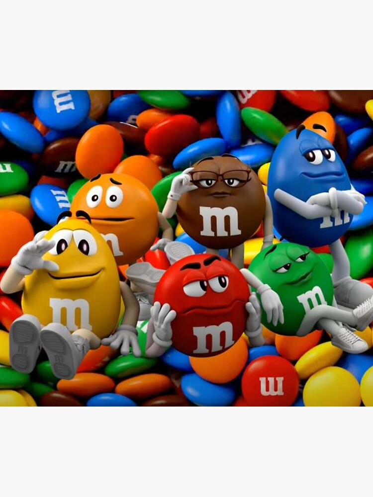 "M And ms" Poster for Sale by Artspacy | Redbubble