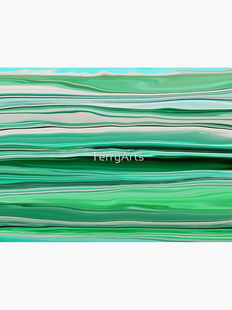 "Abstract Ocean Horizontal Lines Coastal Style Décor Beachy Vibes Art ...