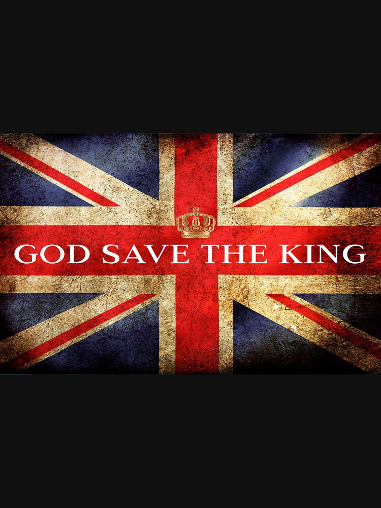 "God Save The King, UK / Union Flag, Coronation, King Charles" T-shirt ...