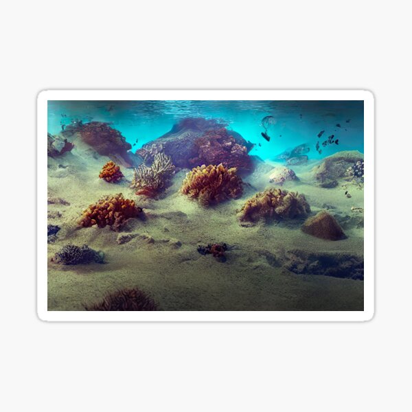 "Ocean View" Sticker for Sale by Dragons-Hoard | Redbubble
