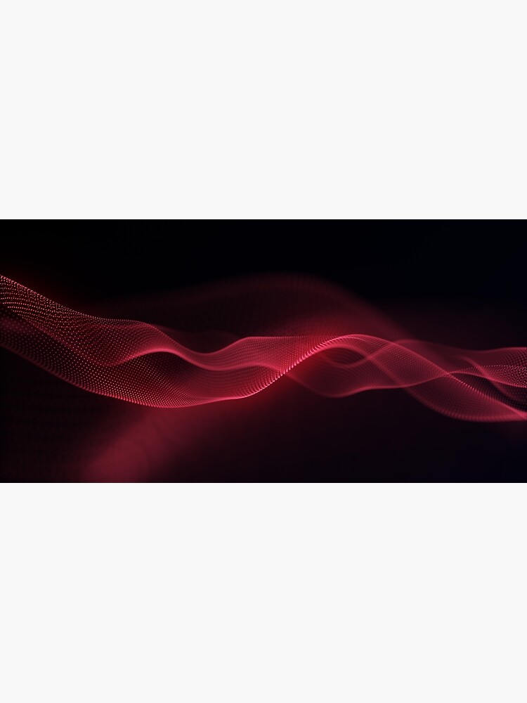 "Red flow" Poster for Sale by Zip-Zup | Redbubble