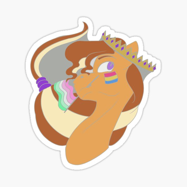 "King Crimson Saturn Pansexual/Gender fluid pride" Sticker for Sale by ...