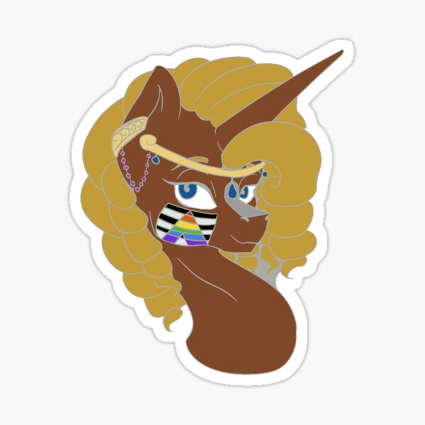 "Queen Rhea Ace pride" Sticker for Sale by mikimight | Redbubble